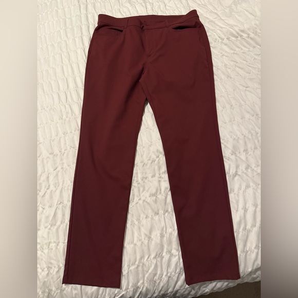 Callaway | Pants | Callaway Mens Deep Burgundy Golf Pants | Poshmark